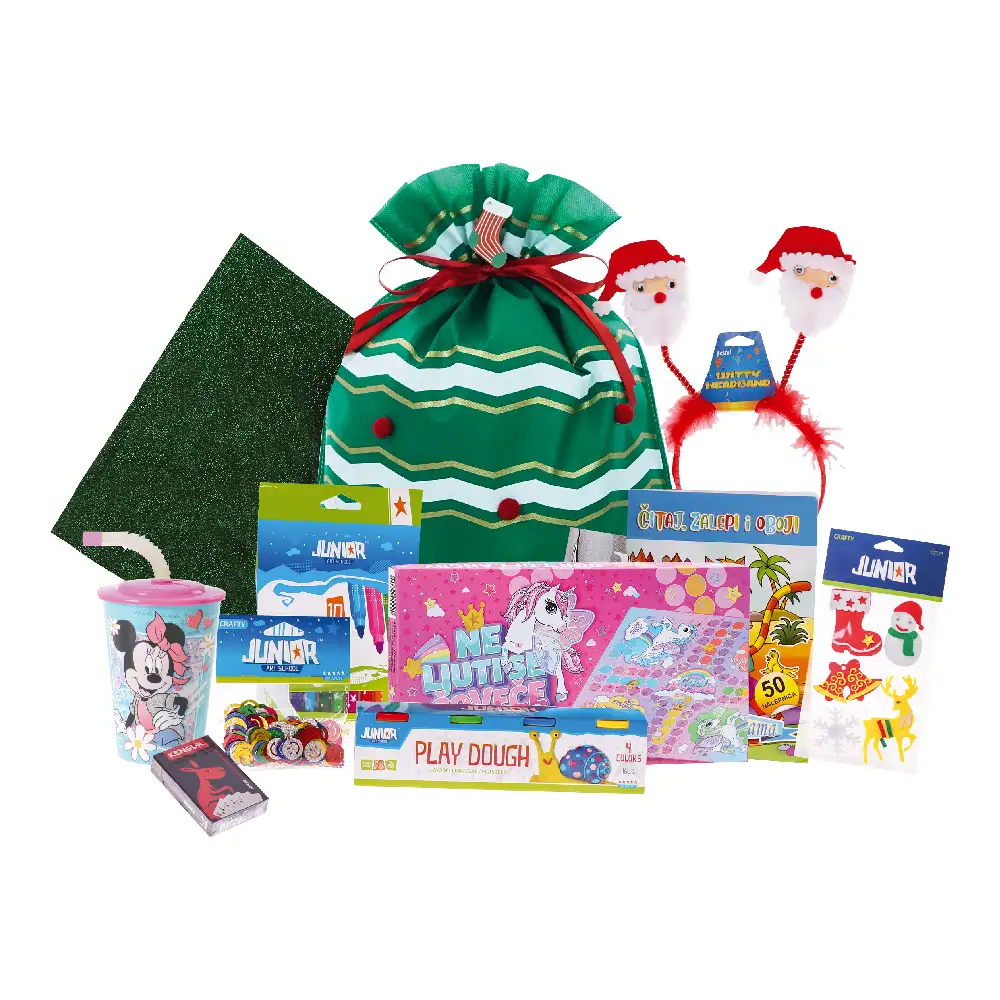 Paquete, novogodišnji paketić, devojčica, L - Kengur