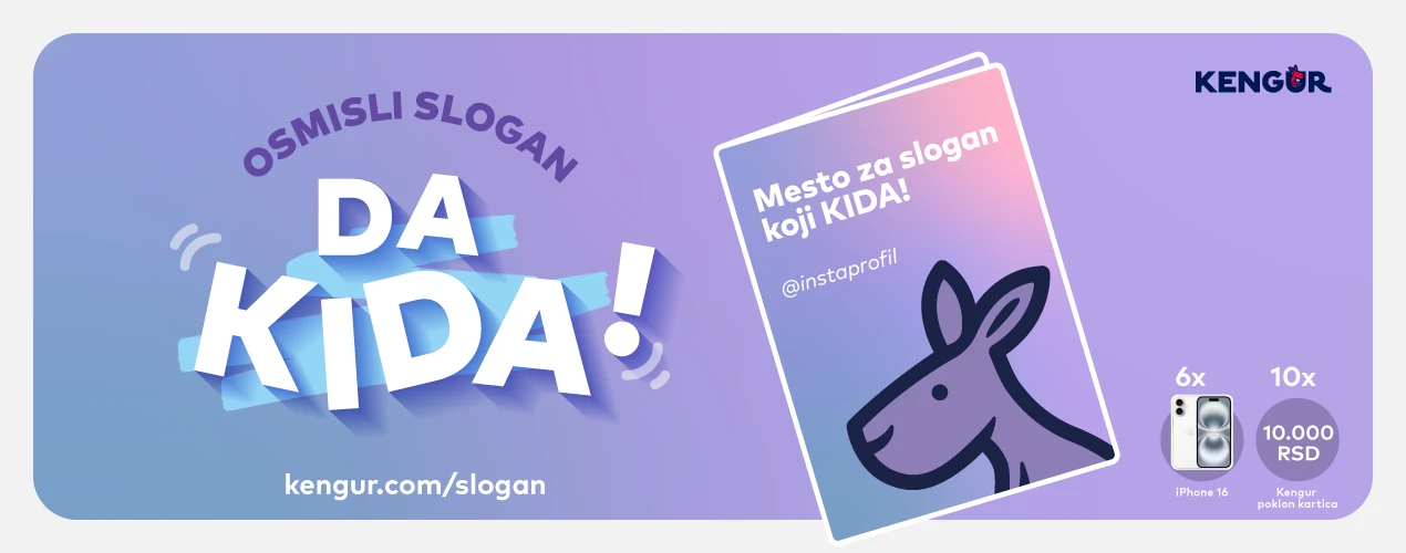 Osmisli slogan - Kengur