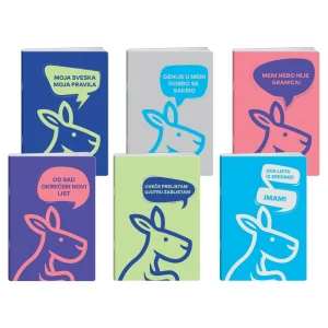 Premium, sveska, 40 lista, Kengur - odaberite motiv - Kengur