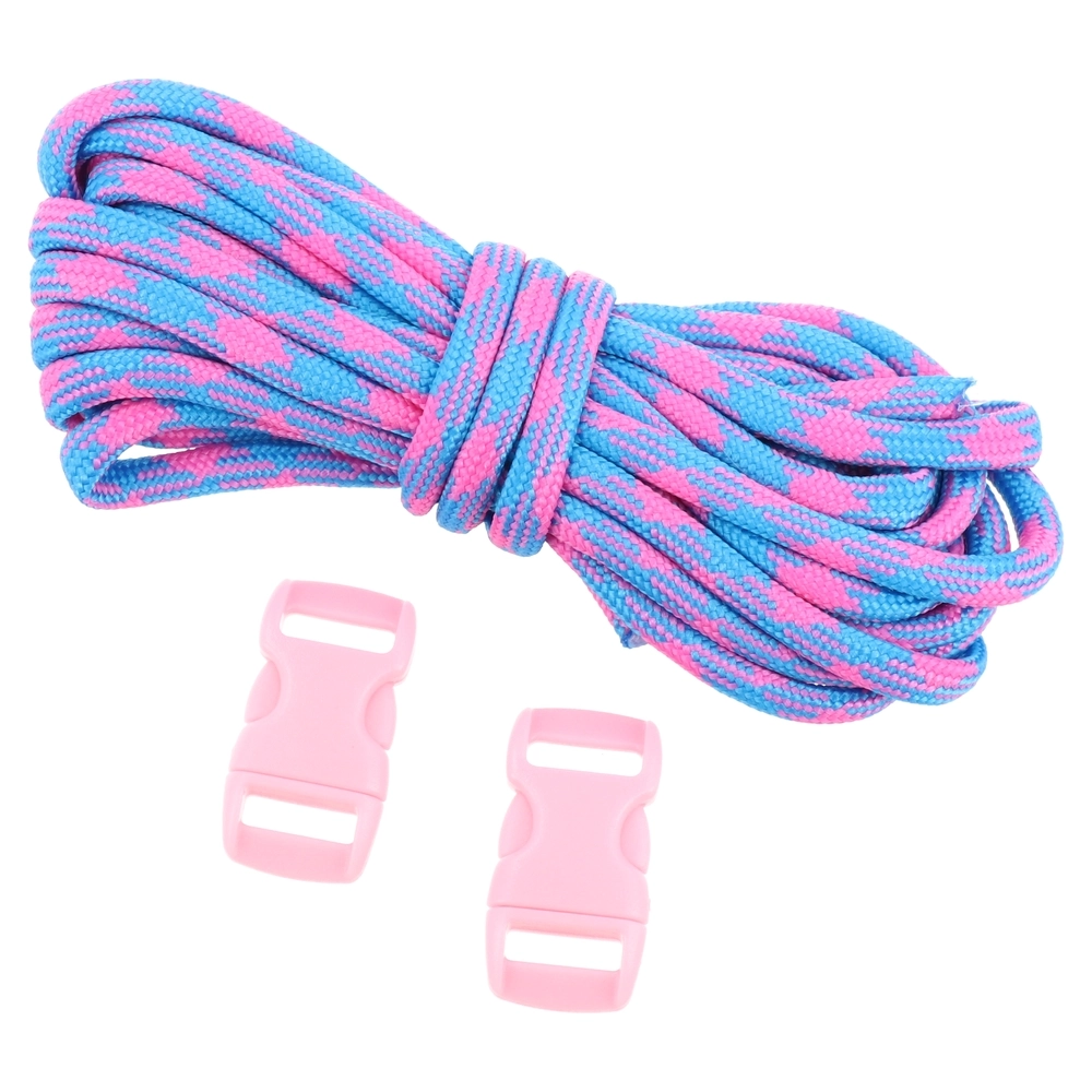 Crafty ropy, kraft, kanap za pravljenje narukvica, roze, 3m - Kengur